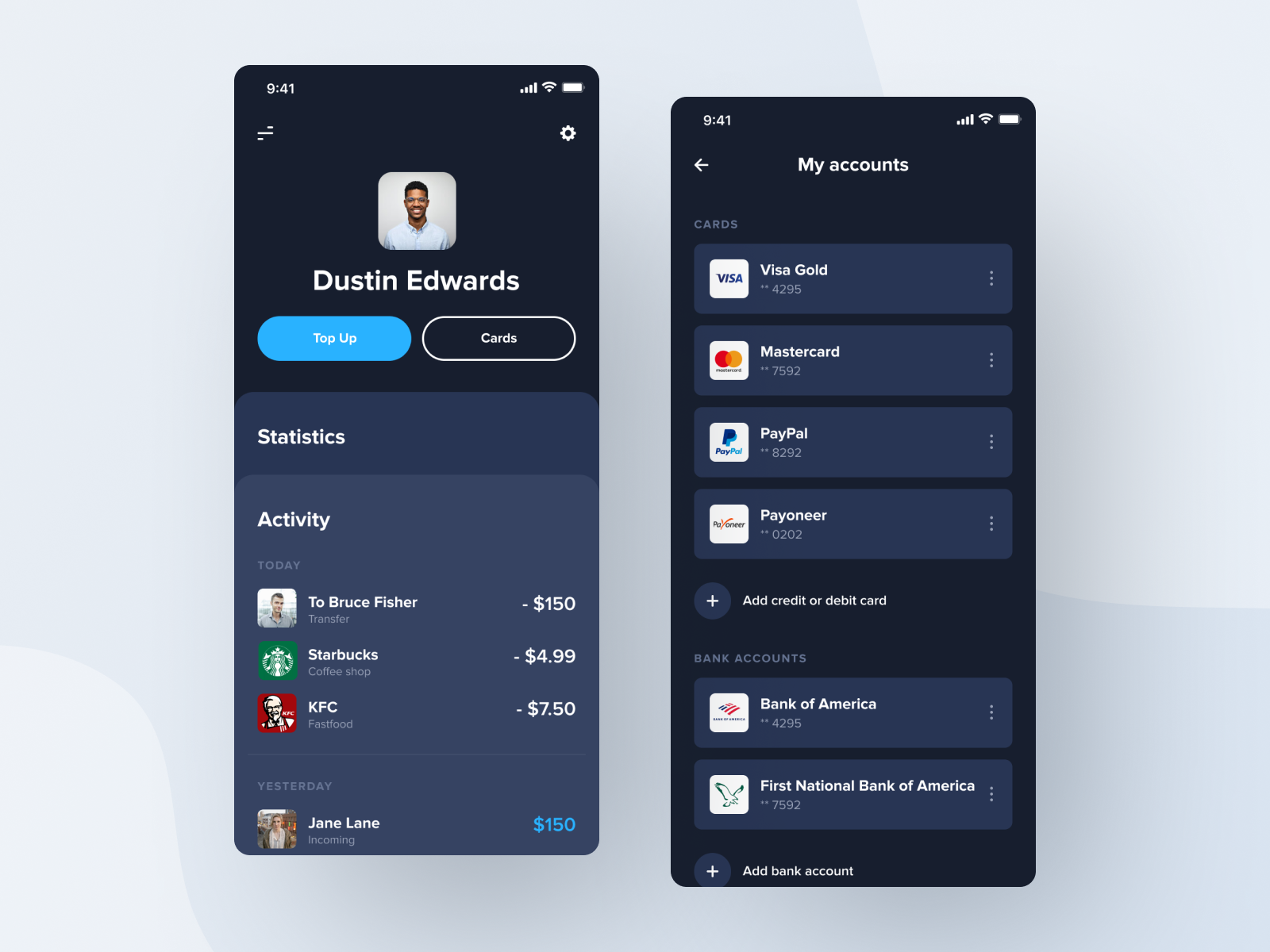 Modern Mobile Banking App by Lay – UX/UI and branding for Voyager on ...