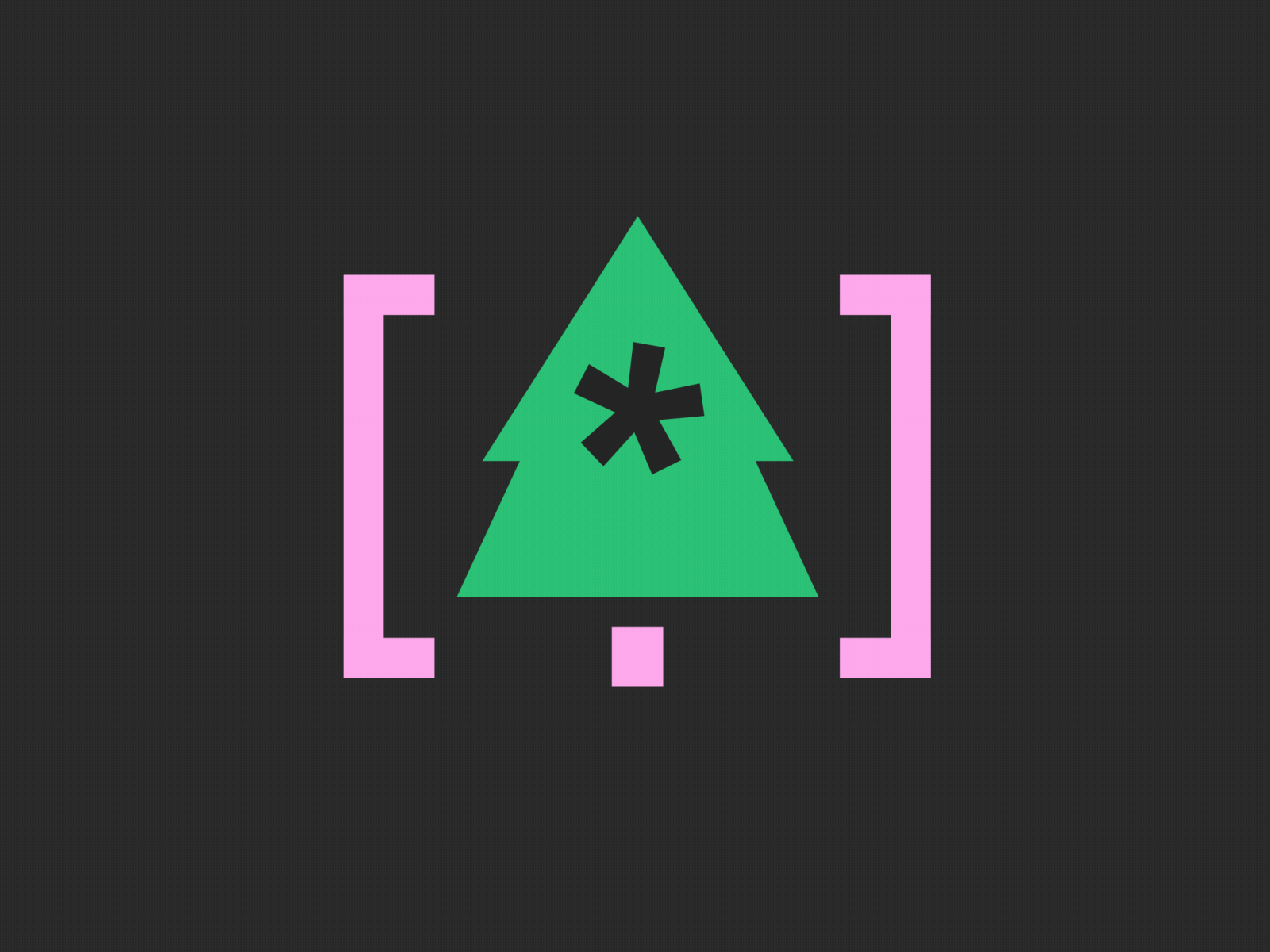 All I *font* for Christmas-animated logo by Lydia Sheshadri on Dribbble