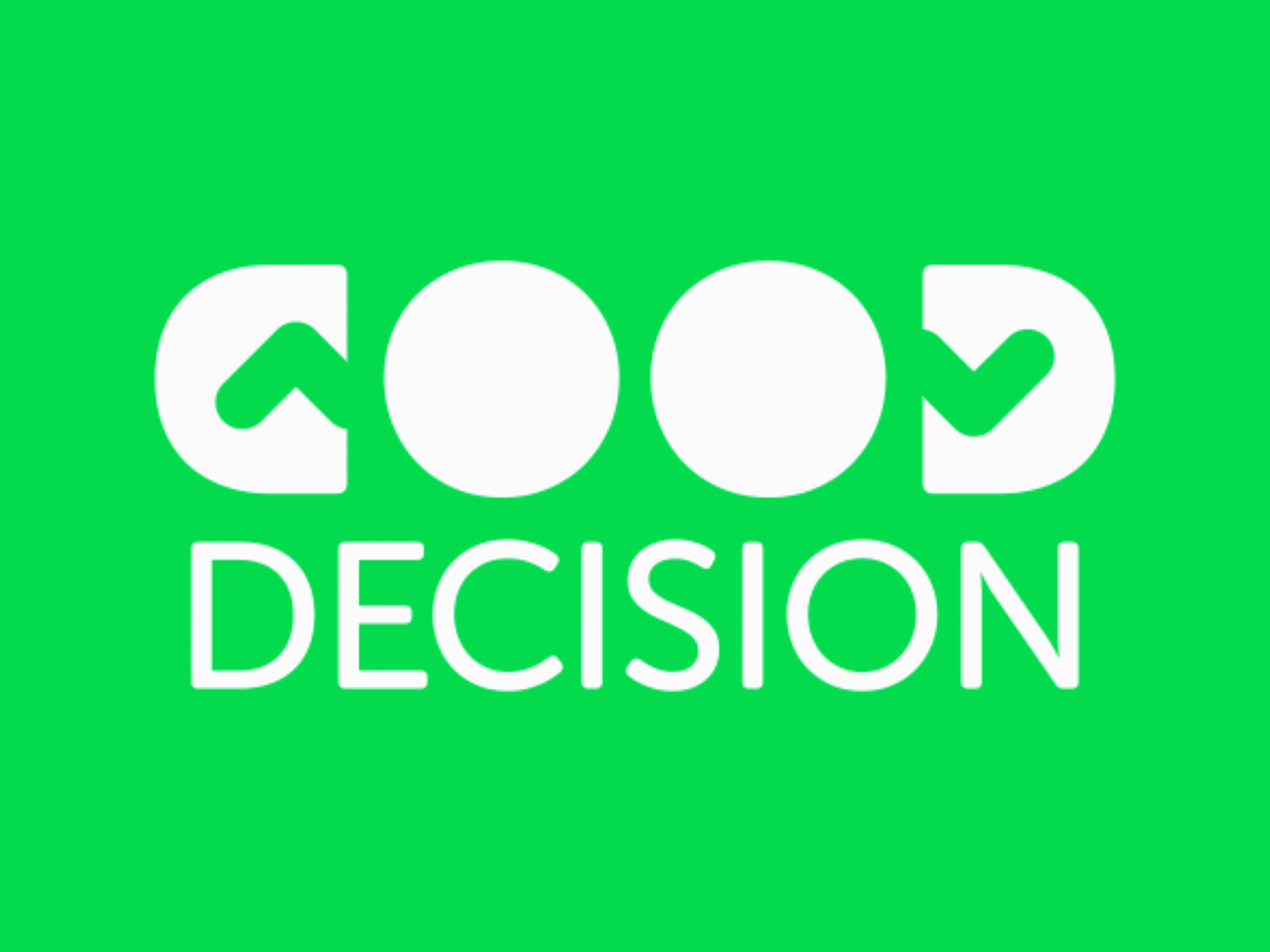 GOOD DECISION by Hakan Sertagac on Dribbble