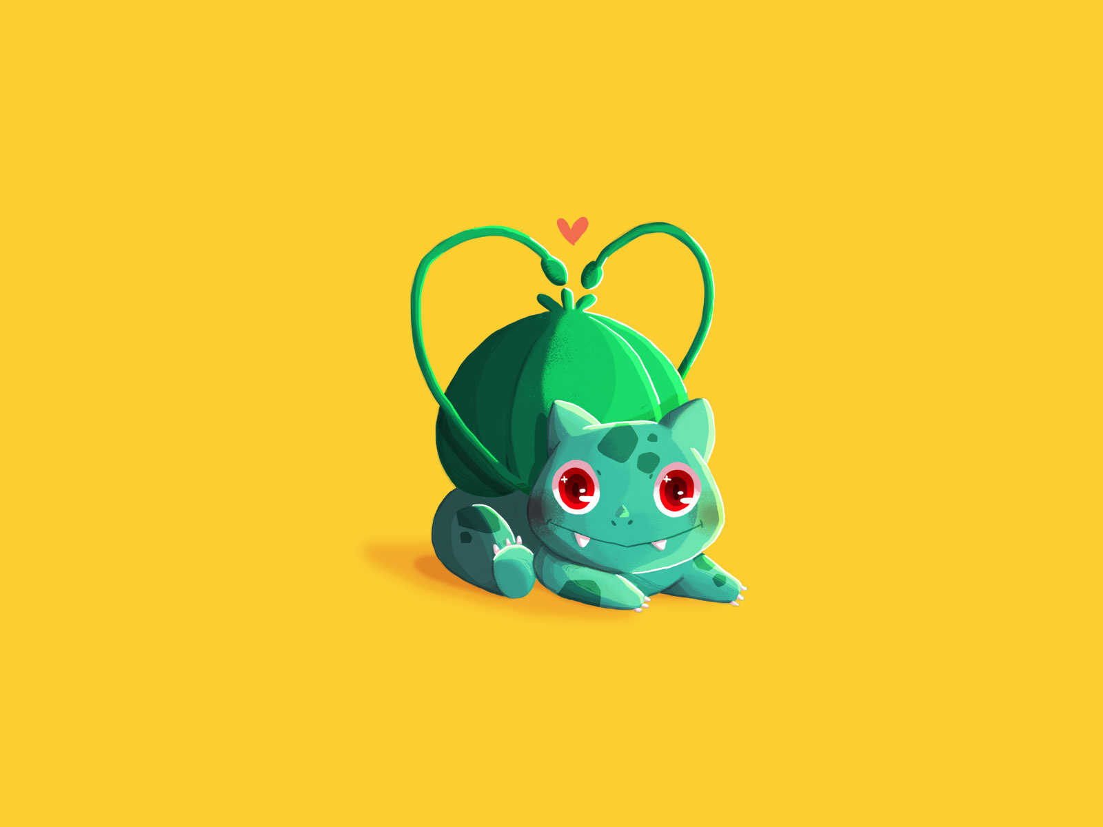 001 Bulbasaur by Stephany Mesa on Dribbble