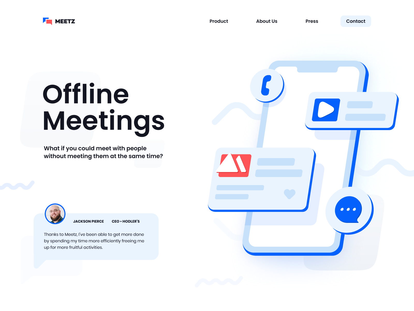 Meetz by Stian on Dribbble