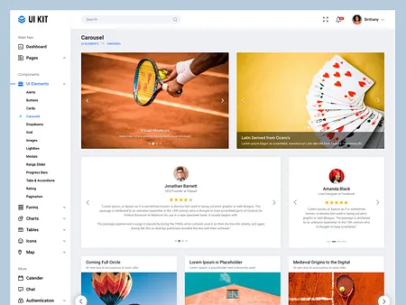 Carousel UI designs, themes, templates and downloadable graphic ...