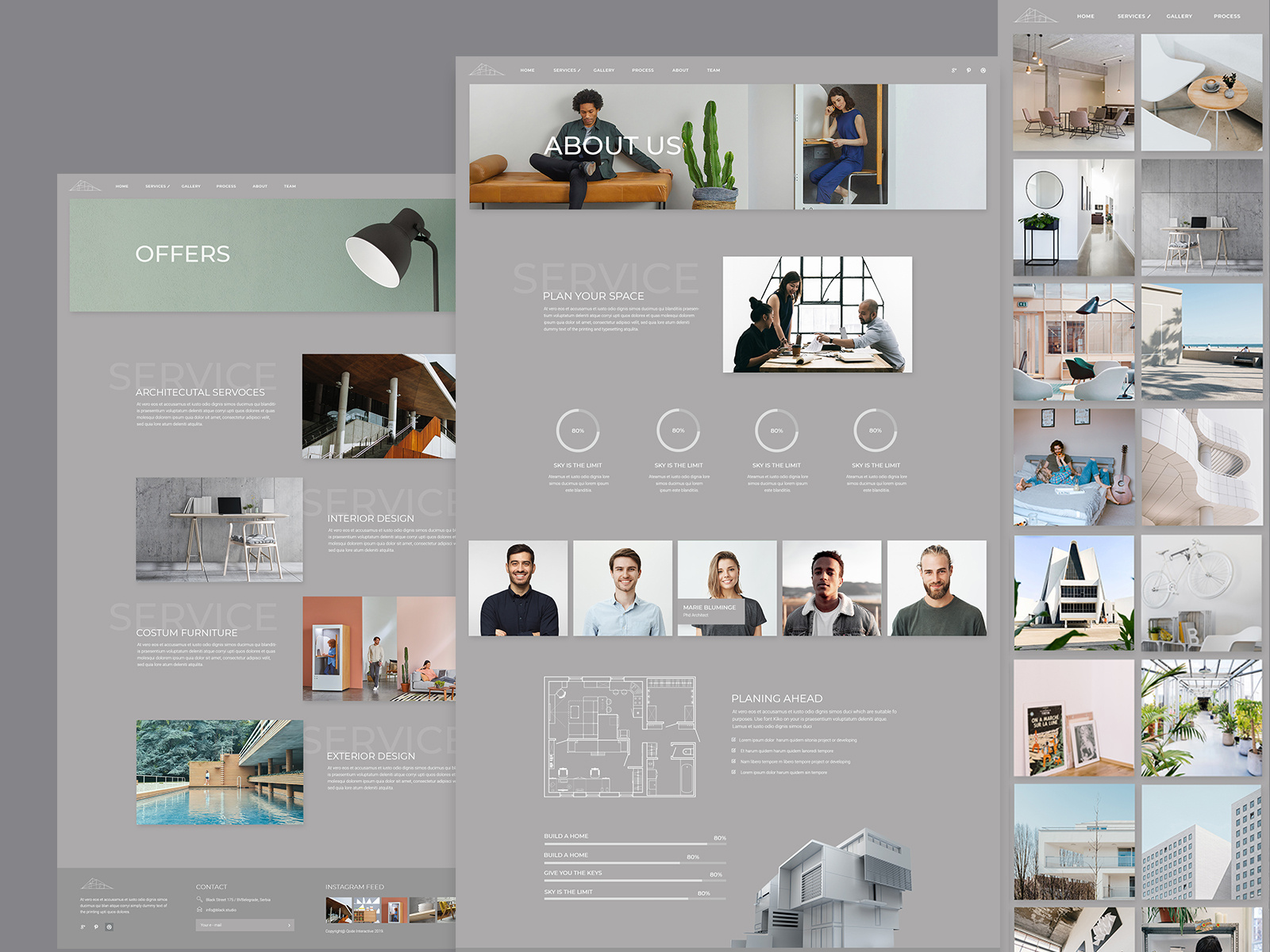 Inner pages from Brdg Architecture Studio by Lisa Borer for Qode ...