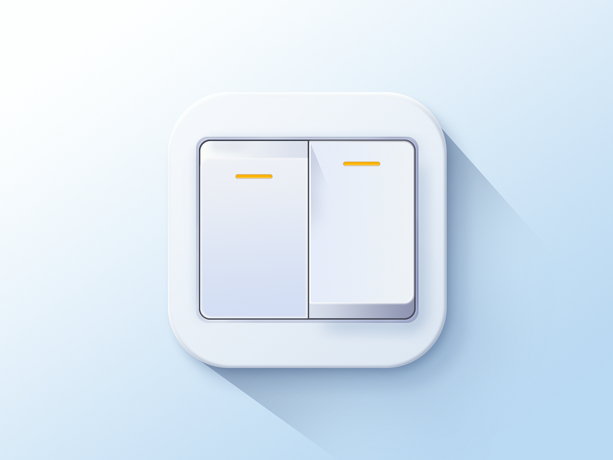 Copy a materialized icon-拟物化图标 by 阿微Vera on Dribbble