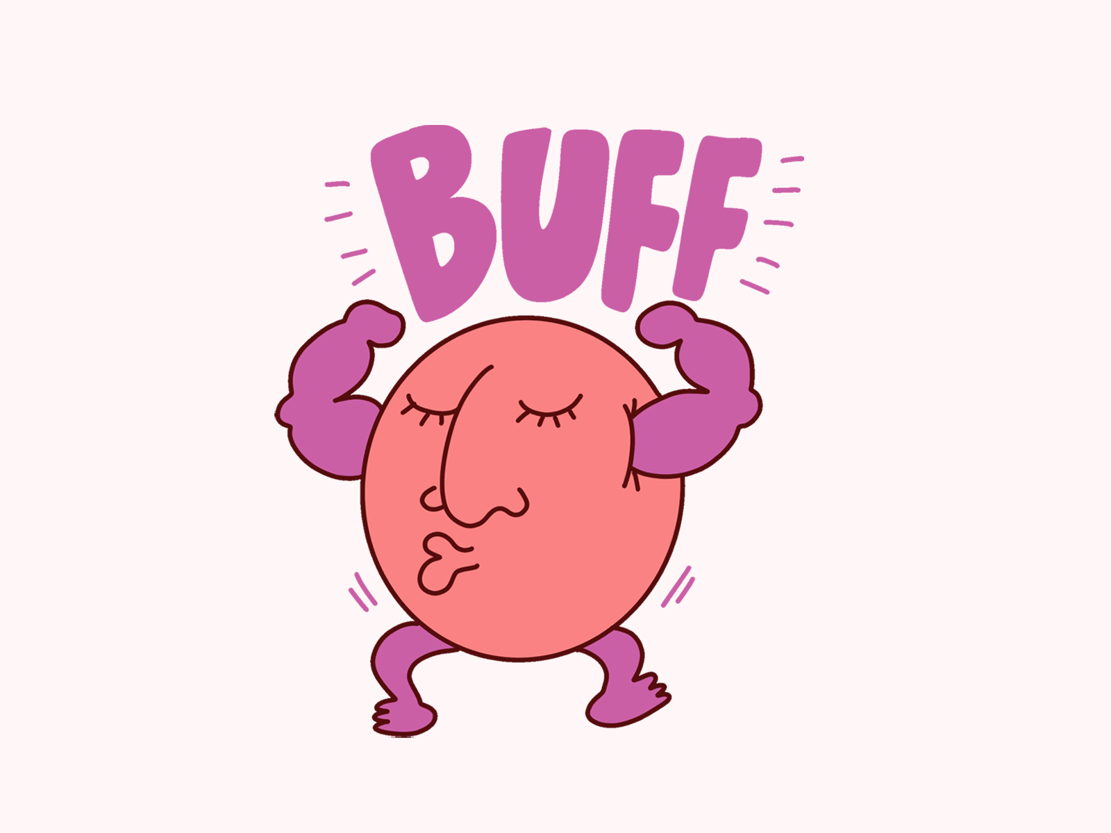 Buff And Tuff And Buff And by Shawn Bowers on Dribbble
