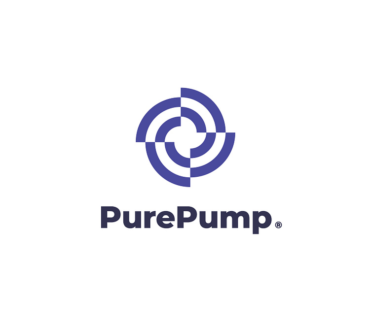 Pure Pump | Logomark by Filip Panov on Dribbble