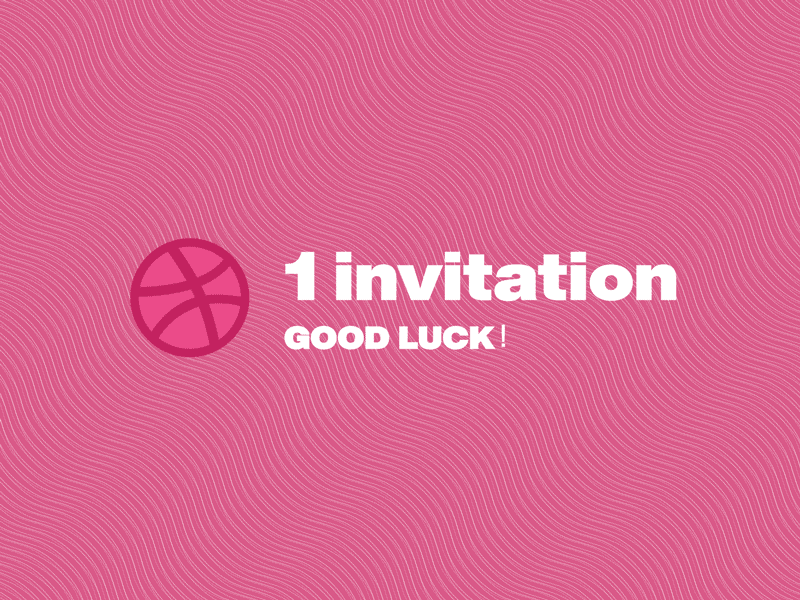 INVITATION by chen JC on Dribbble