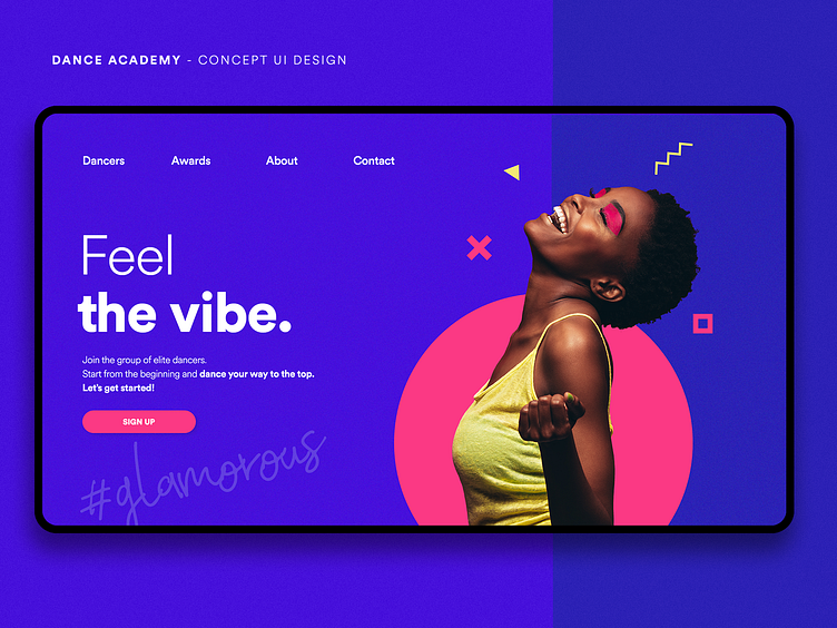 Dance Academy - Concept UI Design by Berkay Arpacian on Dribbble