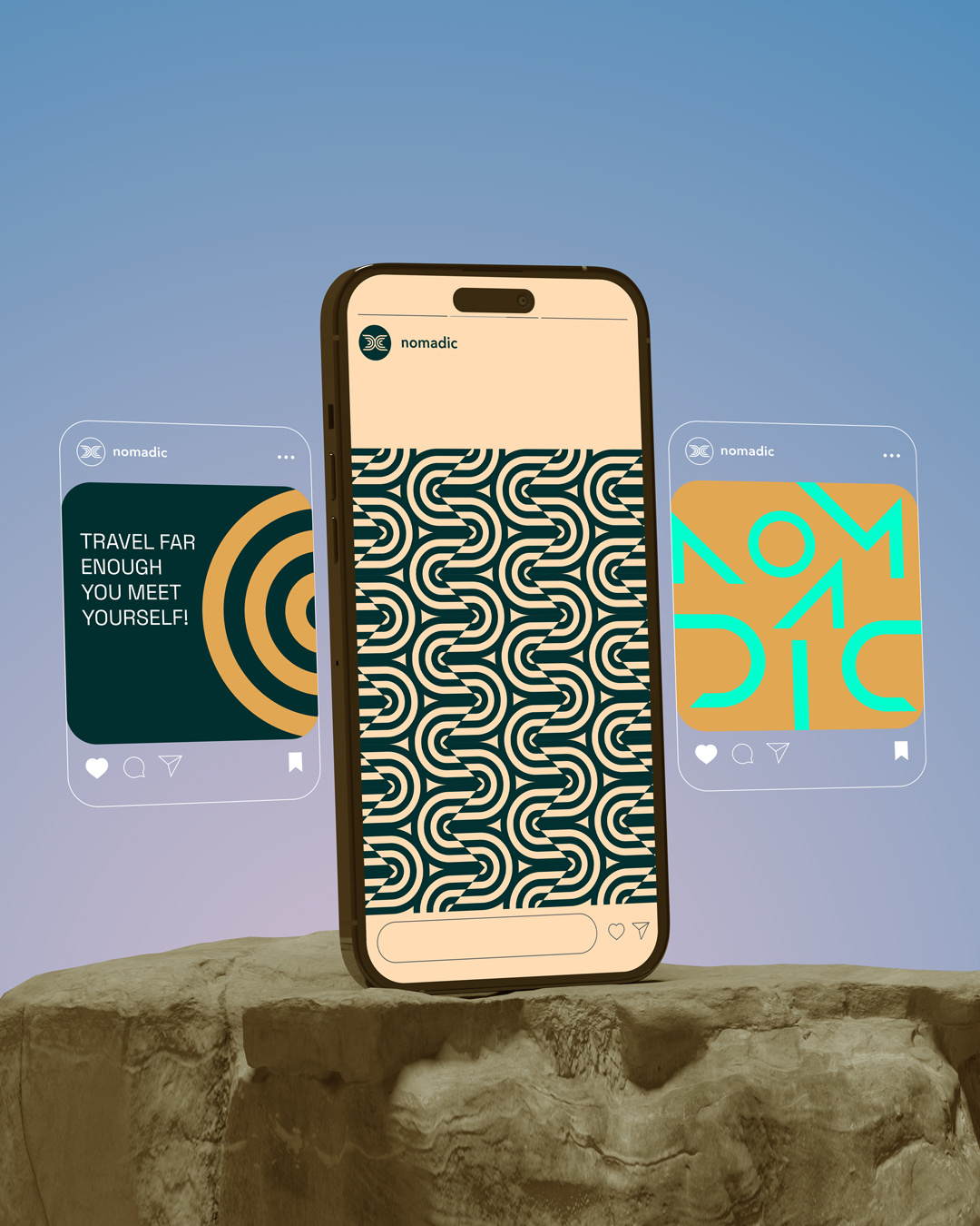 Nomadic by Bill Pappas on Dribbble