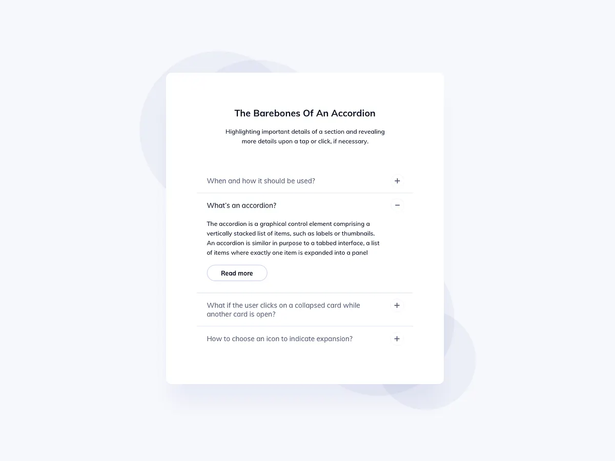Accordion UI designs, themes, templates and downloadable graphic ...