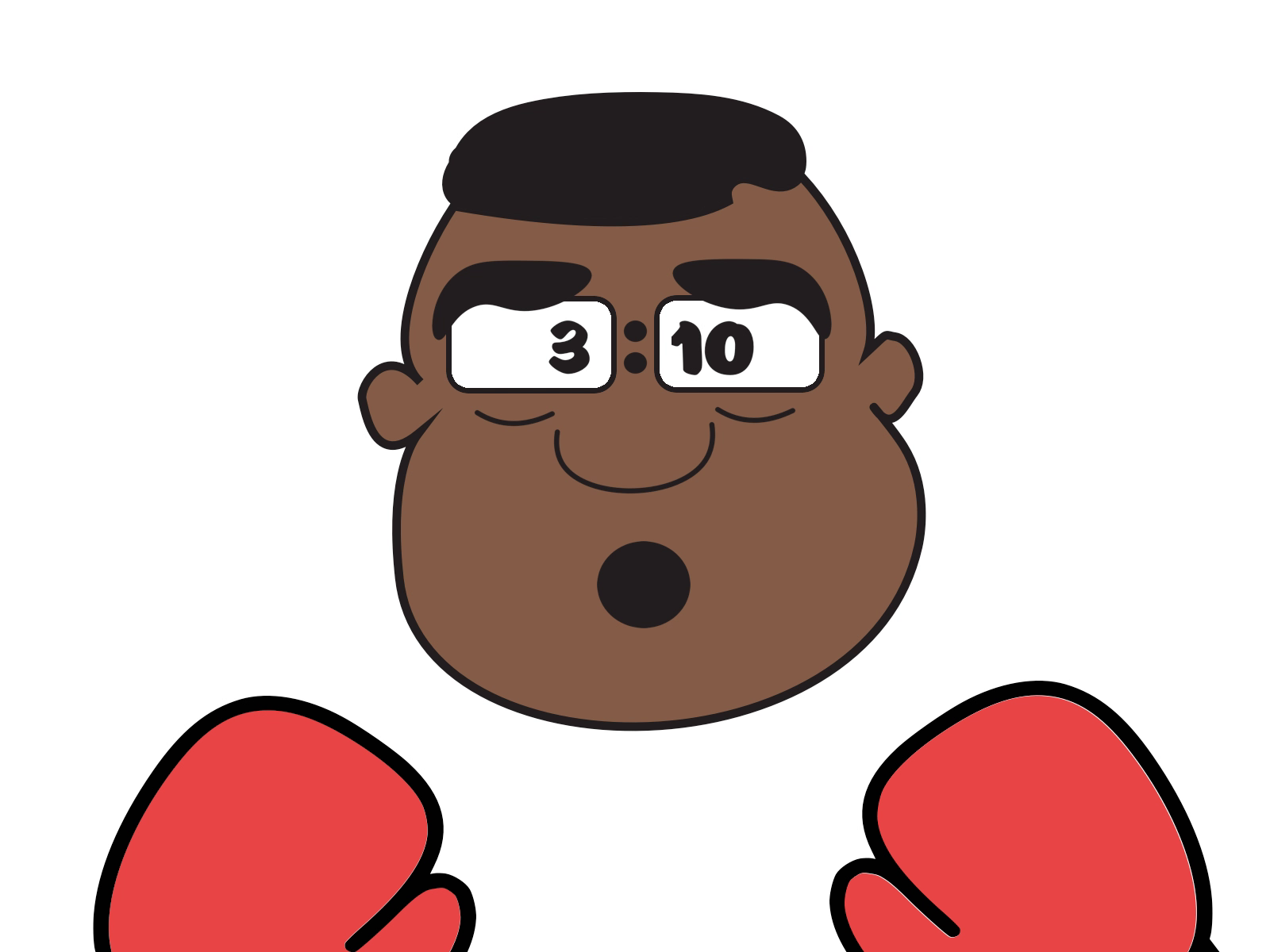 Boxing Countdown Timer by Kyle Baughan on Dribbble