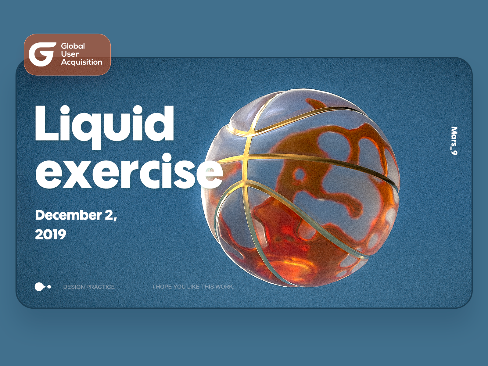Liquid exercise by MARS-9 for Panda Plus on Dribbble