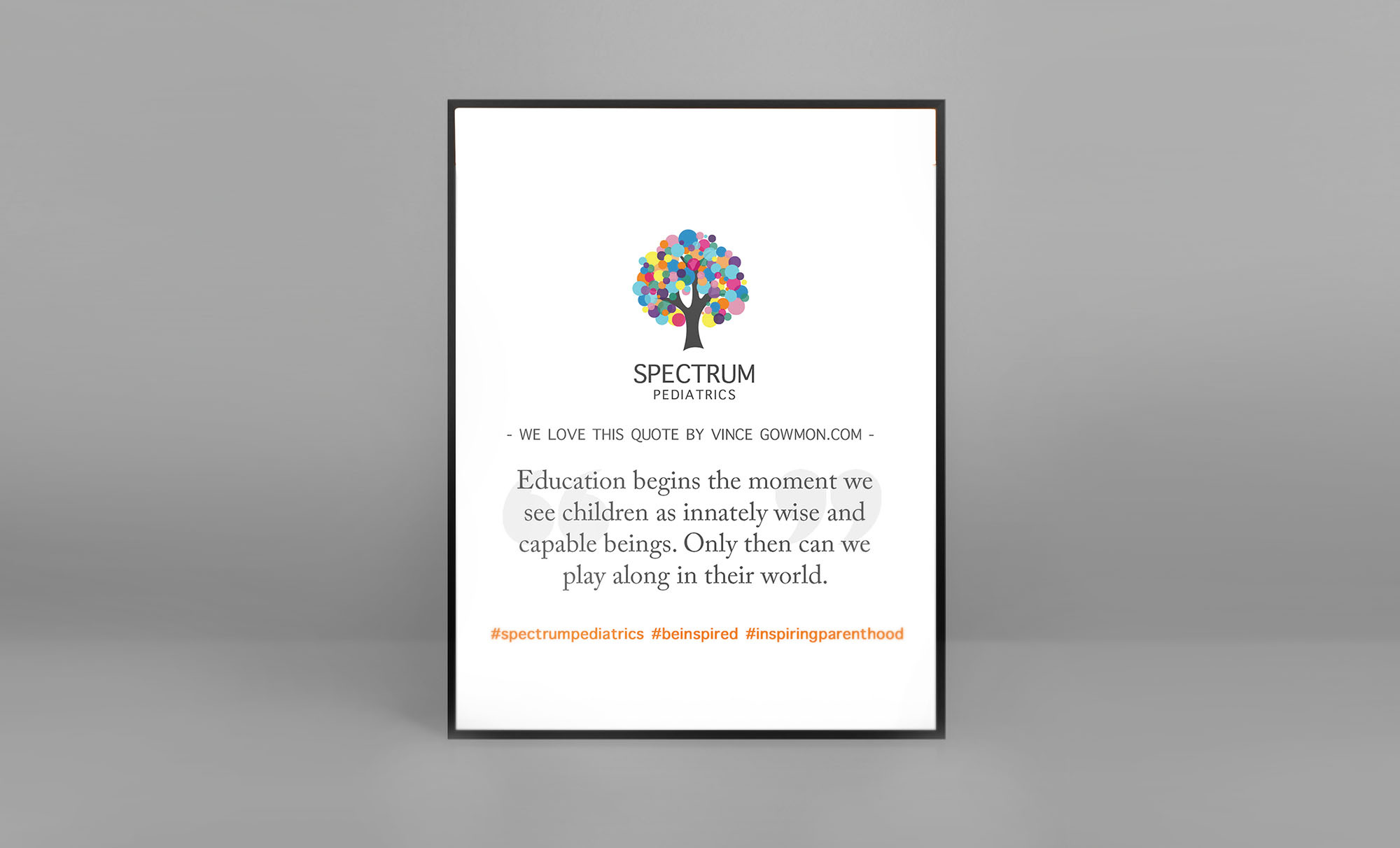 Spectrum Pediatrics - Brand Identity by Lina | 9"IDEAS on Dribbble