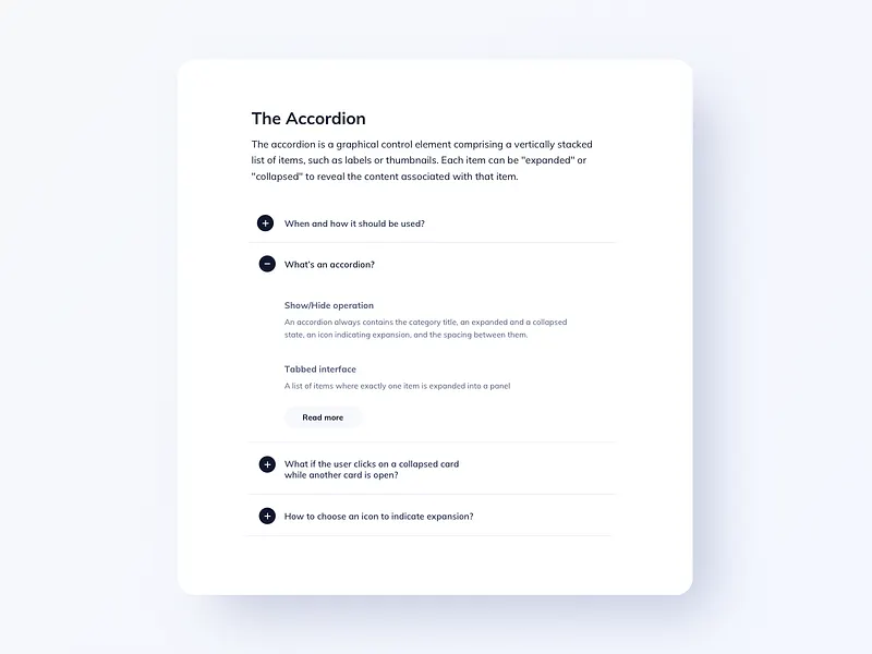 Accordion UI designs, themes, templates and downloadable graphic ...