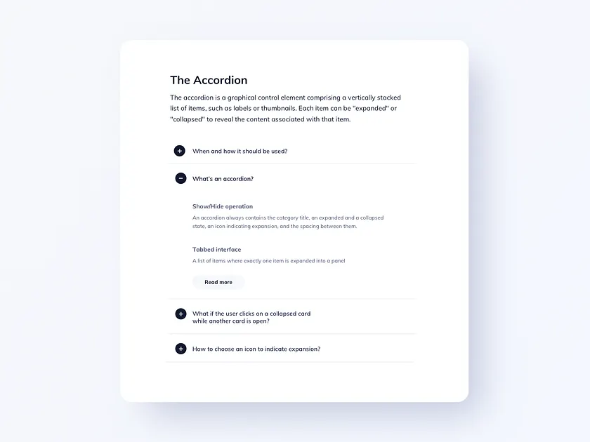 Accordion UI designs, themes, templates and downloadable graphic ...