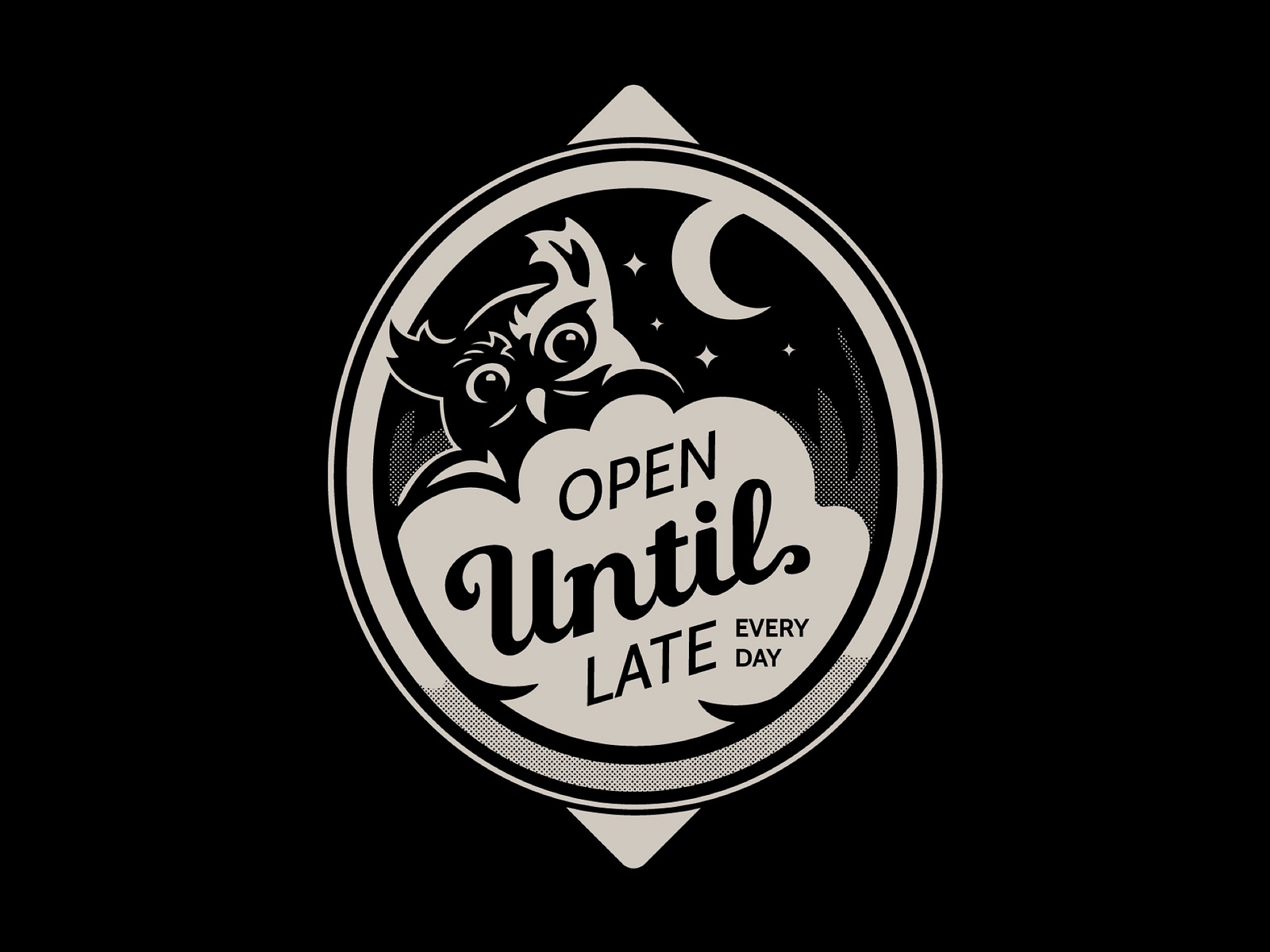 Open Until Late 🦉 by Jessie Maisonneuve on Dribbble
