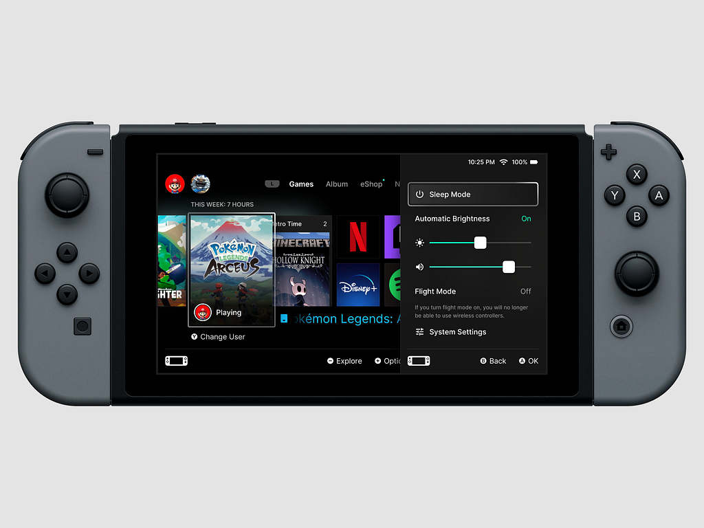 Nintendo Switch Concept by yuhang on Dribbble