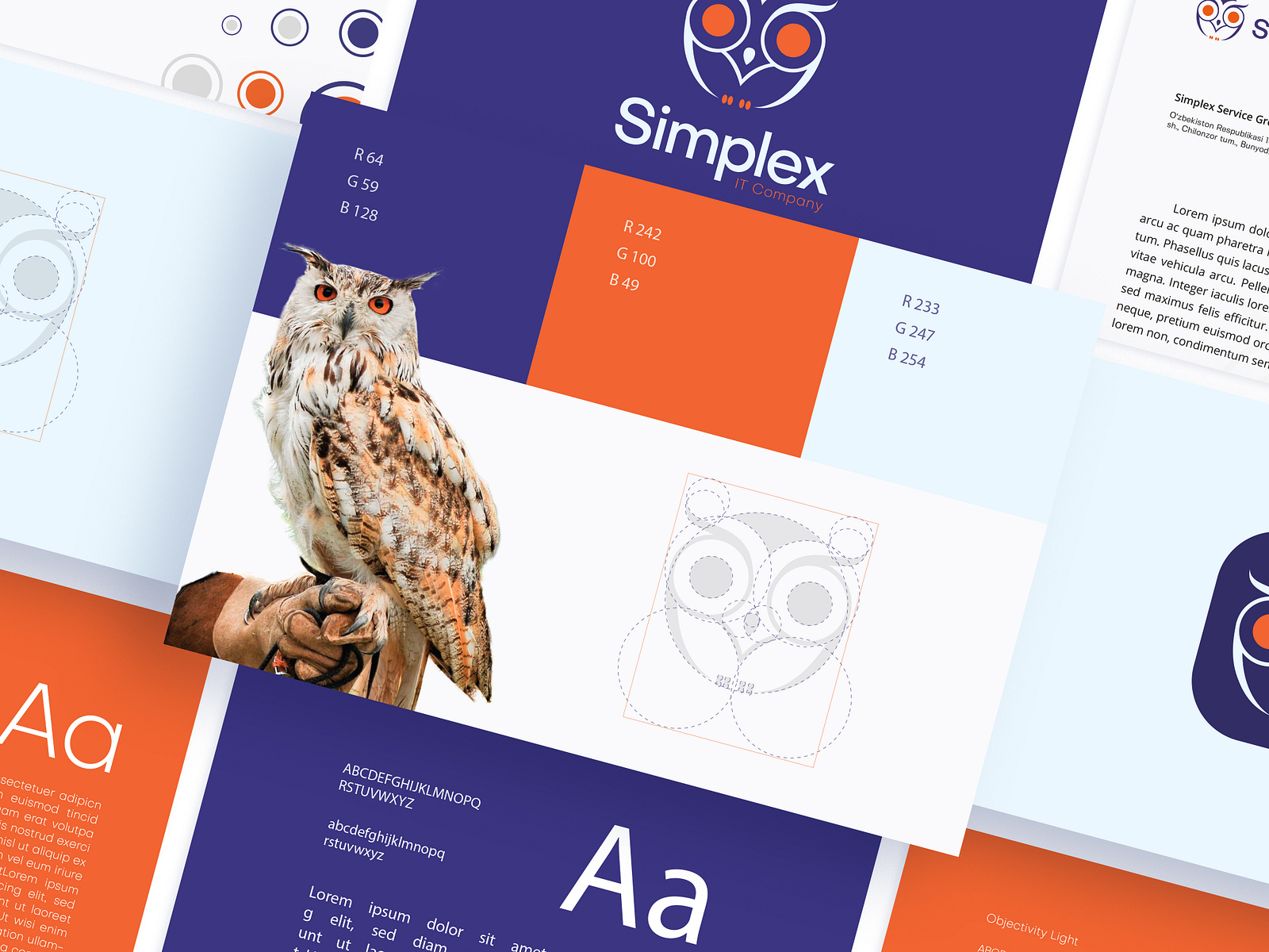 Simplex | logo | Identity by RedFox on Dribbble