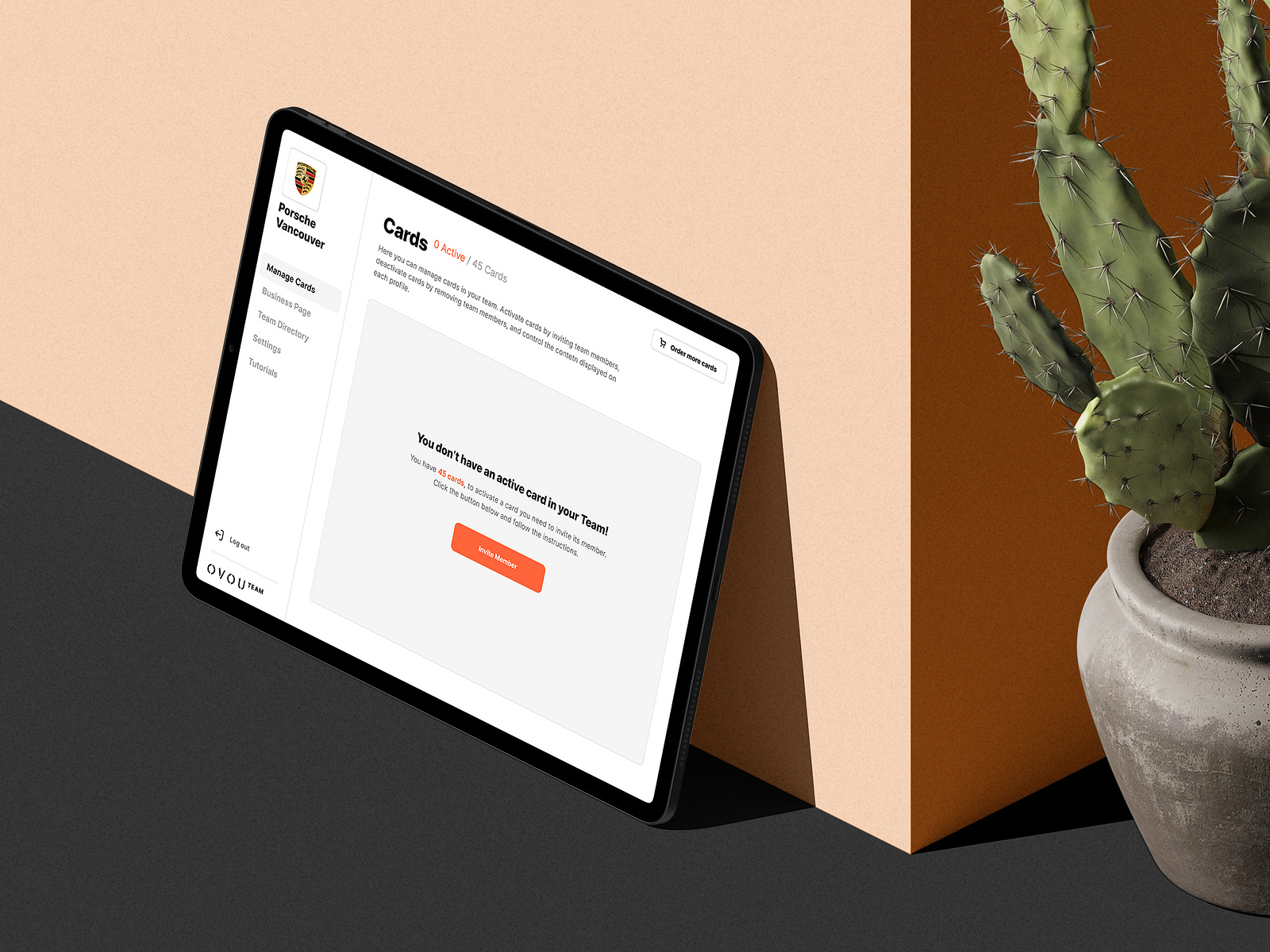 Team OVOU cards. SaaS for OVOU Smart Business Card by Basov: UX/UI ...