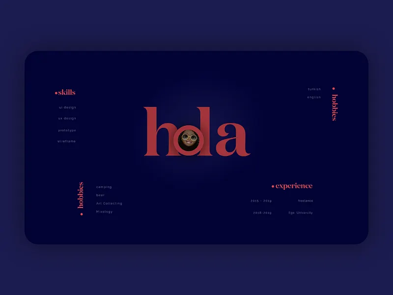 Portfolio Card designs, themes, templates and downloadable graphic ...