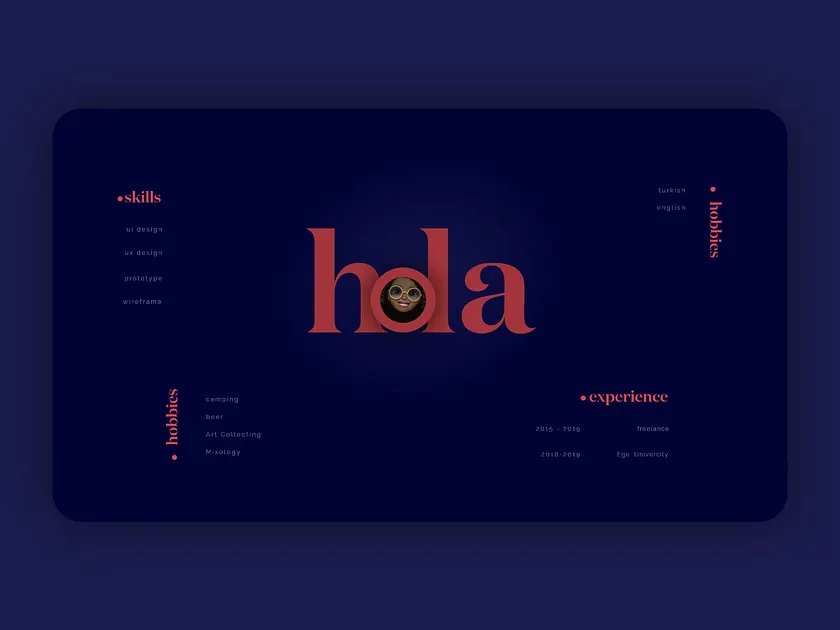 Portfolio Card designs, themes, templates and downloadable graphic ...