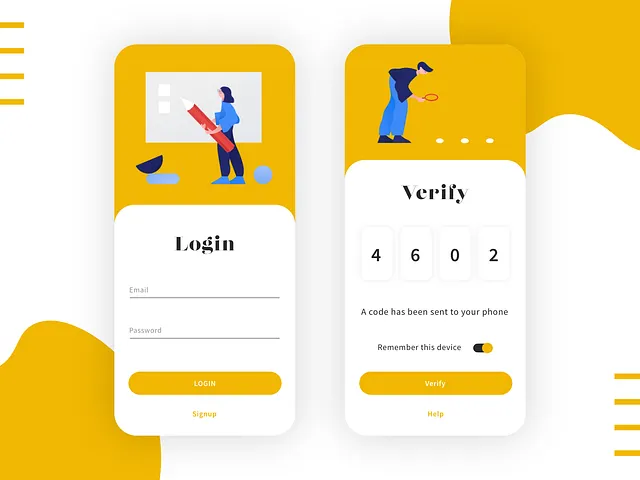Minimal Login designs, themes, templates and downloadable graphic ...