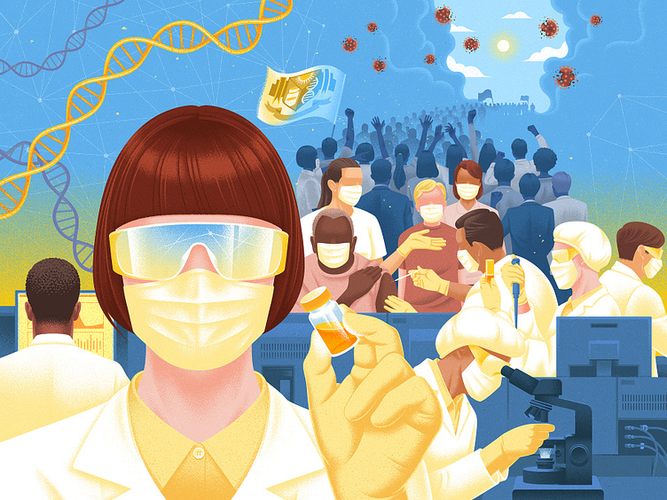 Infectious Diseases by Folio Illustration Agency on Dribbble