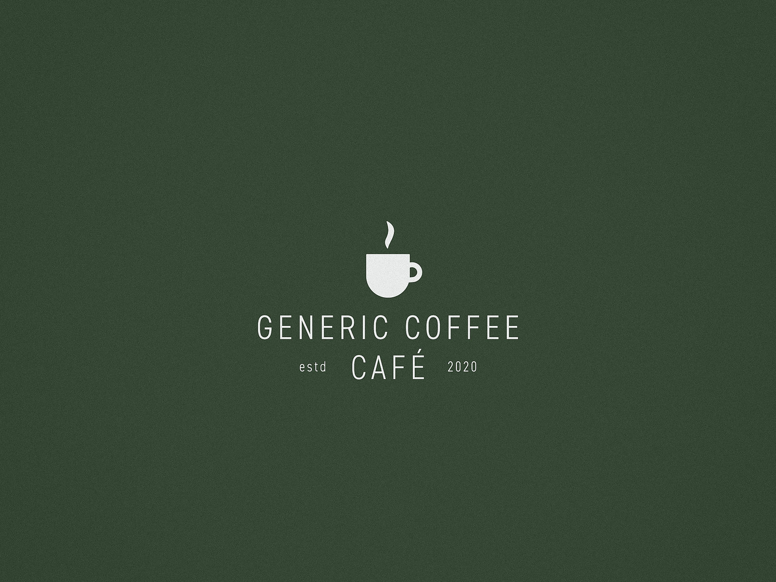 Generic Coffee Cafe | Logo by Tim Medina on Dribbble