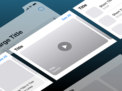 Mosaic iOS Wireframes is Ready! 💥 by Sasha Fedorow for Forpeople Studio ...