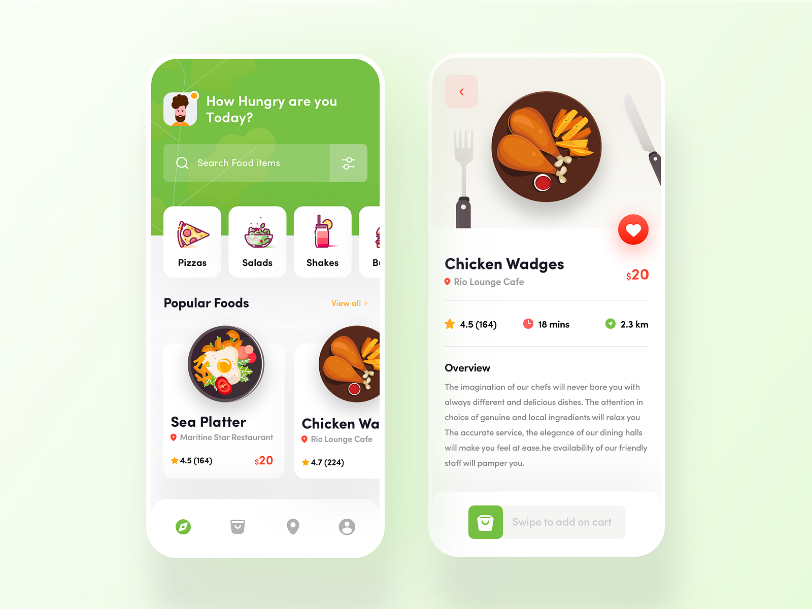 Food App Design by Dibbendo | HealthTech B2B and B2C on Dribbble