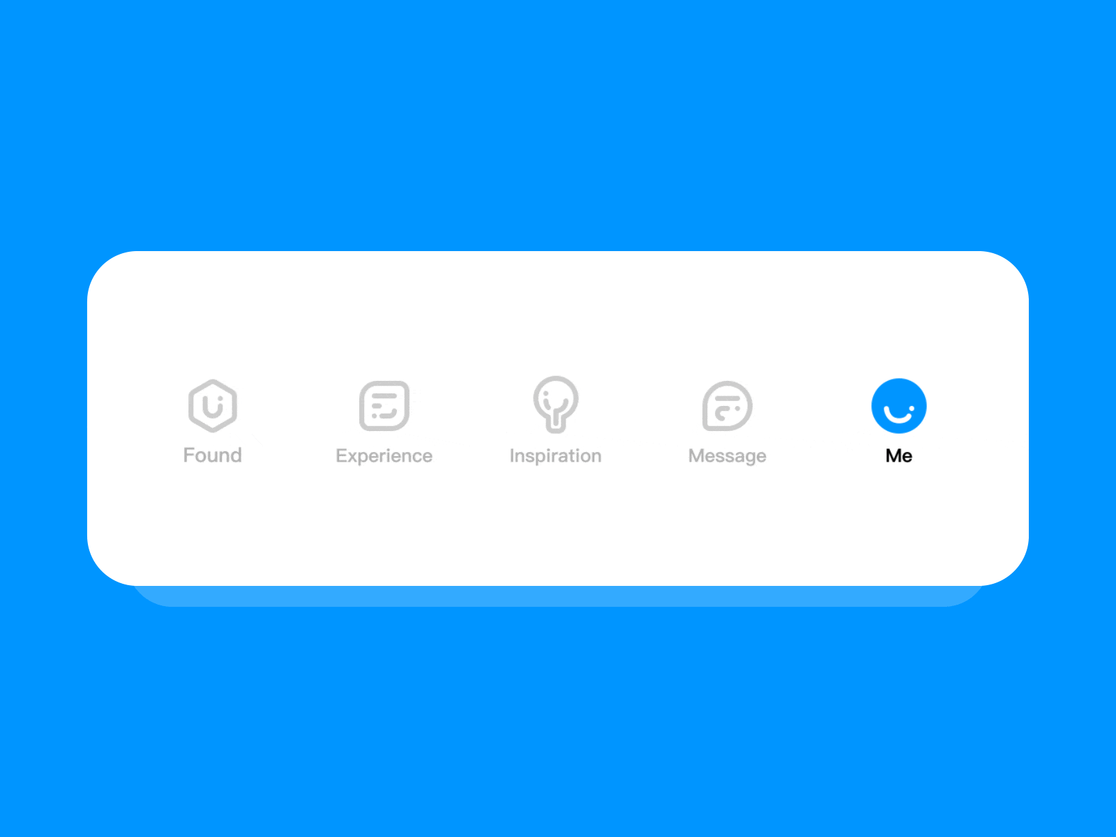 TAB bar icon toggles animation 2 by C_Clin on Dribbble