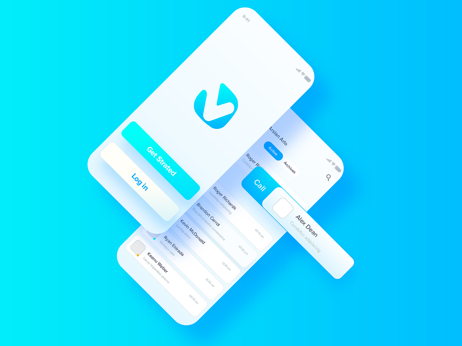 App vbox 02 by tariq yosef on Dribbble