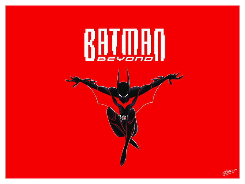 Batman Beyond Symbol Wallpaper