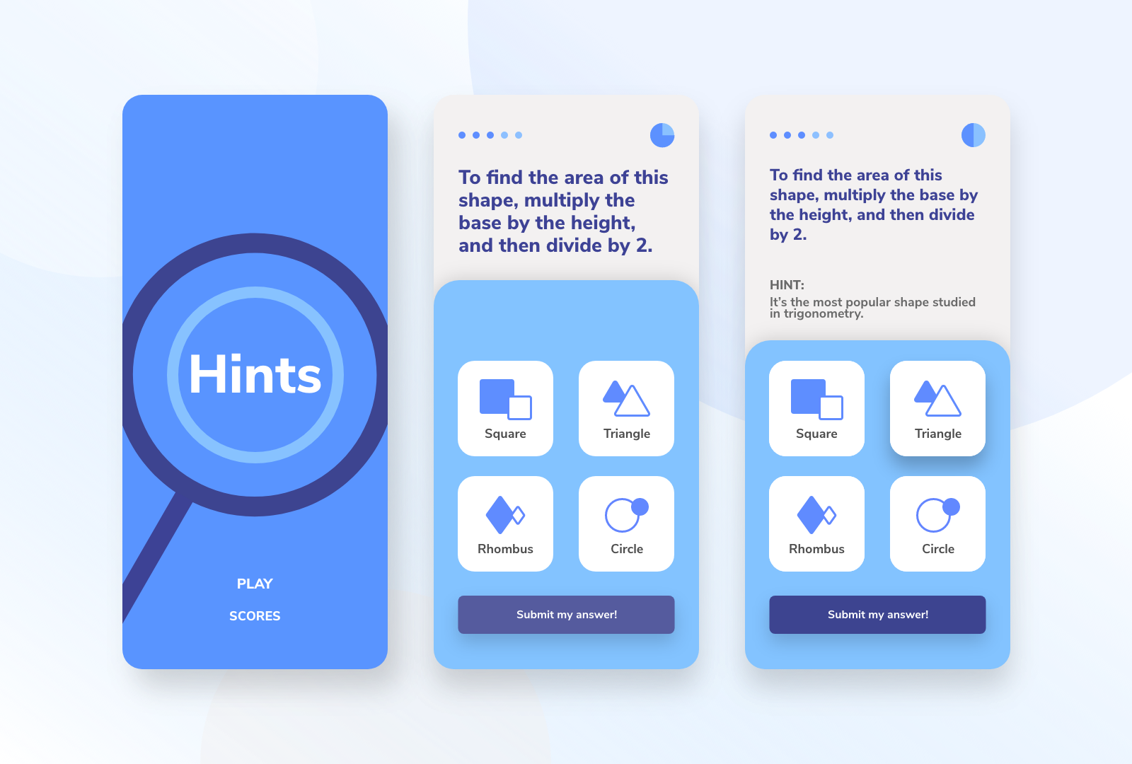 Hints - Game Design Concept by Héctor Sifloz on Dribbble