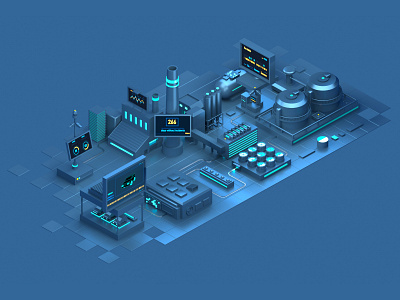 IOT2 by Elephant Elements on Dribbble