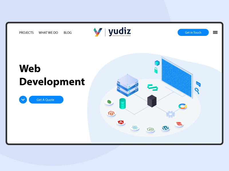 Web Development Artwork & Animation | Yudiz Solutions by Yudiz Solutions Ltd on Dribbble