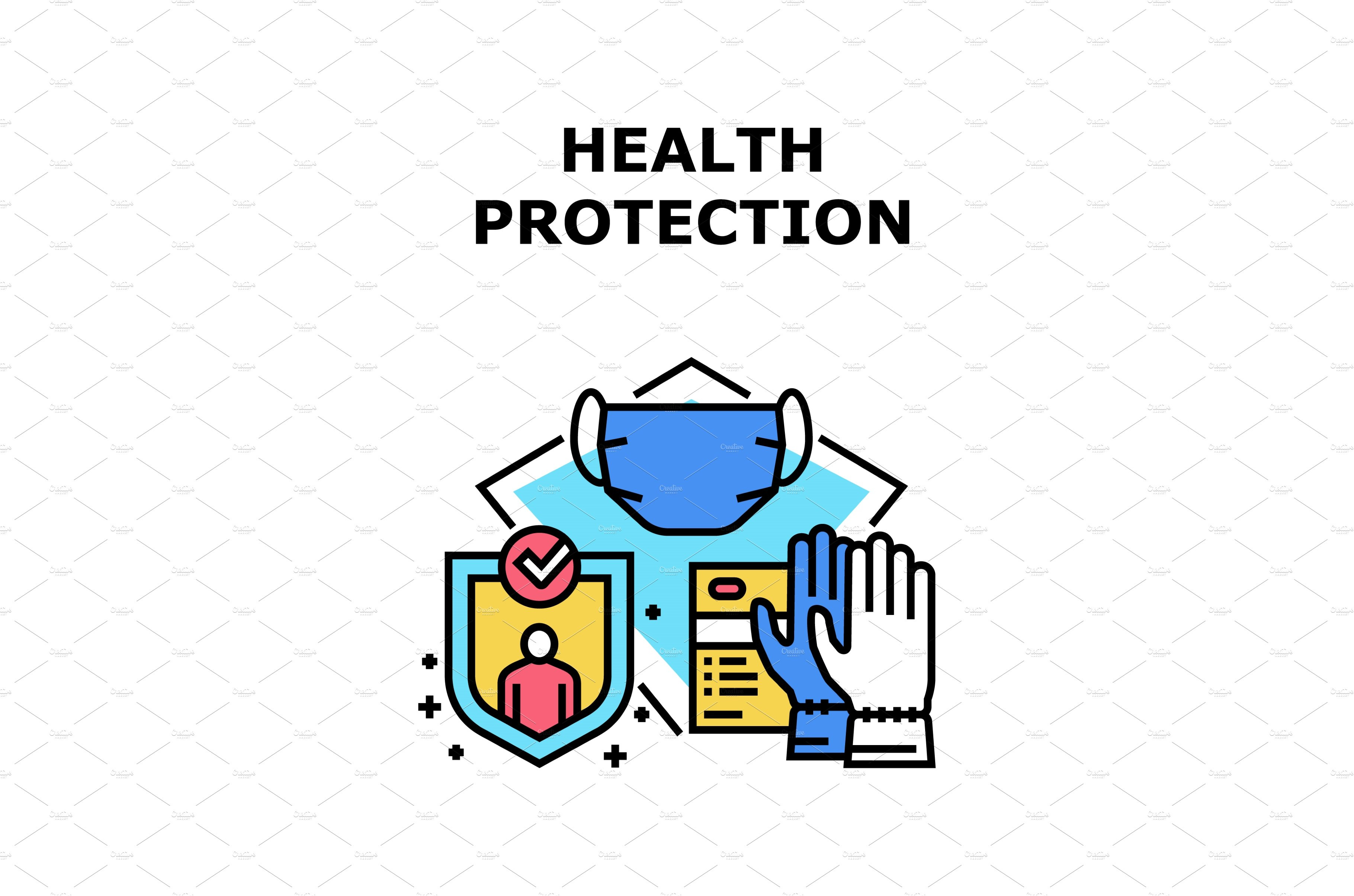 Health Protection Vector Concept by Pikepicture on Dribbble