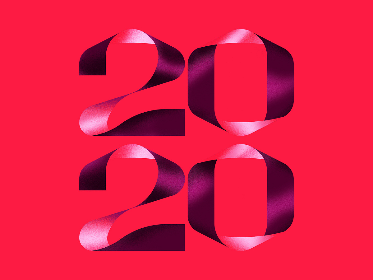 2020 Lettering by Andrei Nicolescu on Dribbble