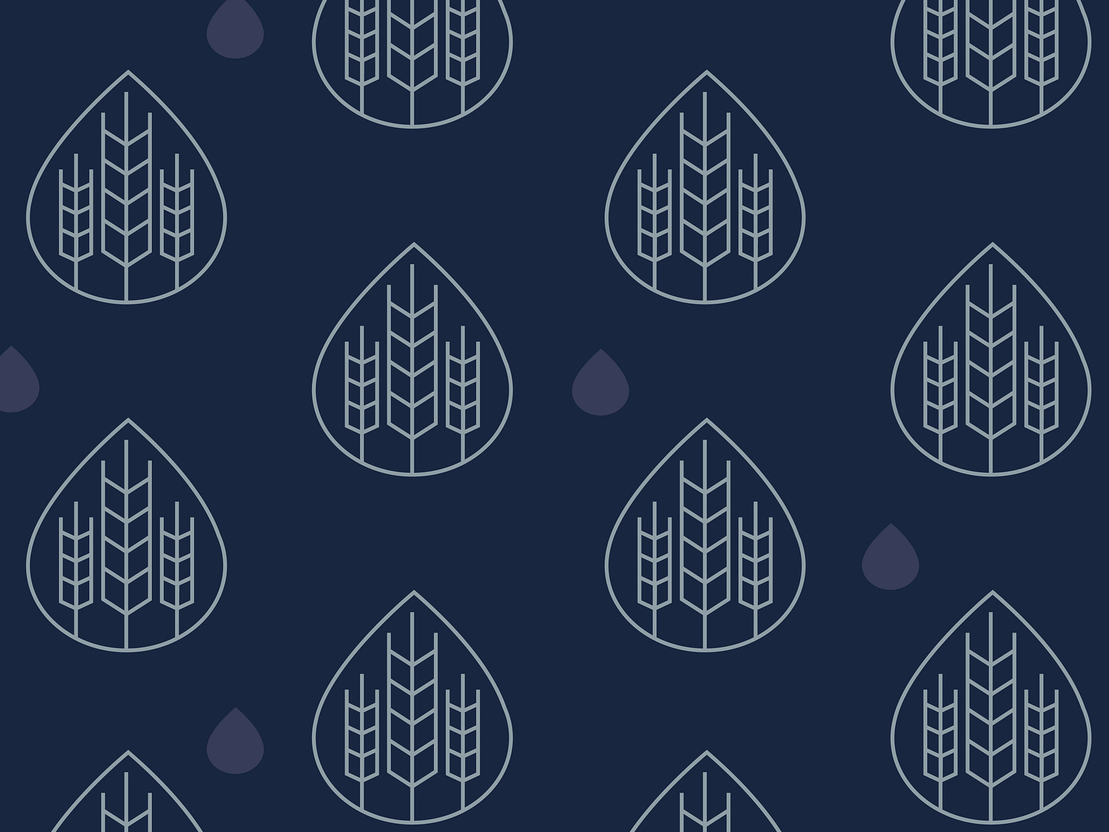 Teardrop Tap Wallpaper by Amanda Kowalewski on Dribbble