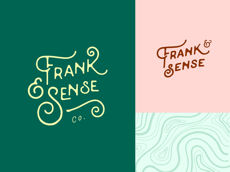 Frank + Sense logo options by Liam Cotchett on Dribbble