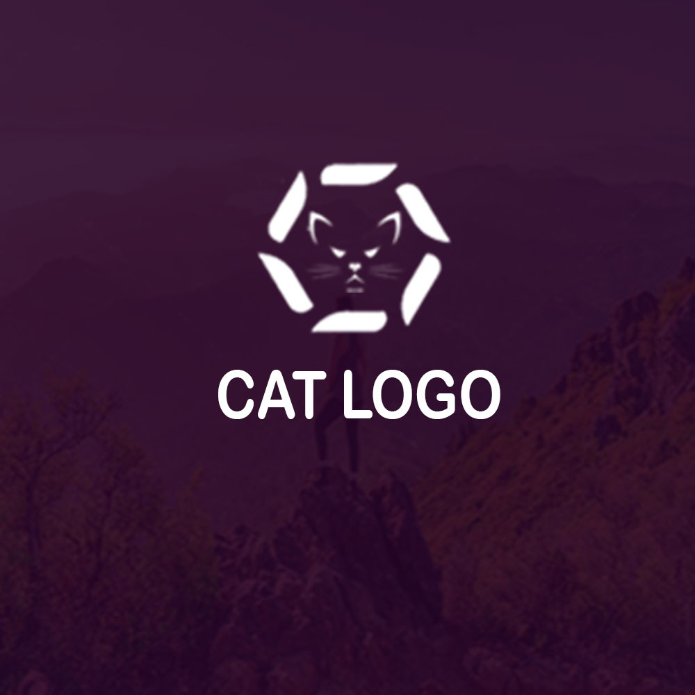 cat logo by ndjahan on Dribbble