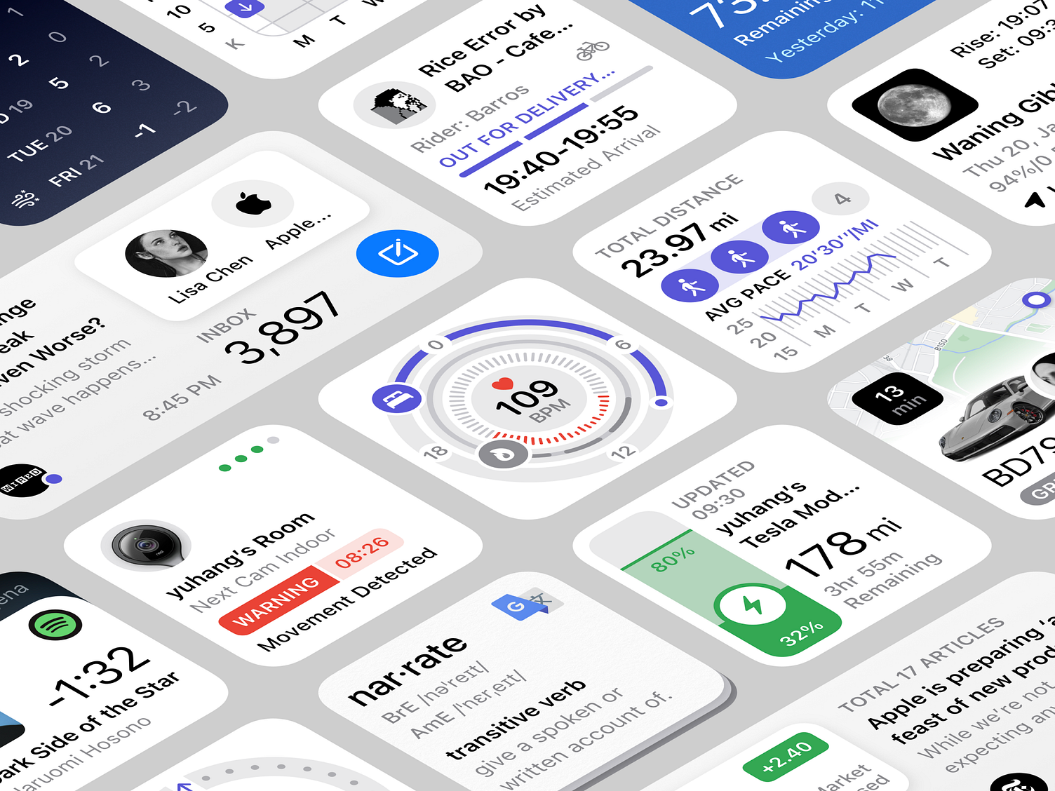 Tool Widgets 9 by yuhang on Dribbble