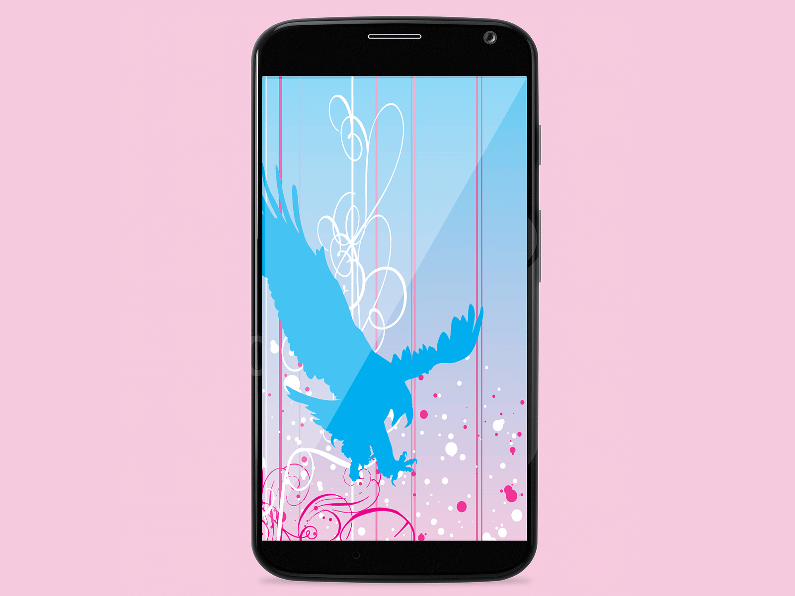 Loading/splash screen: Eagle Landing by Michael Lisboa on Dribbble