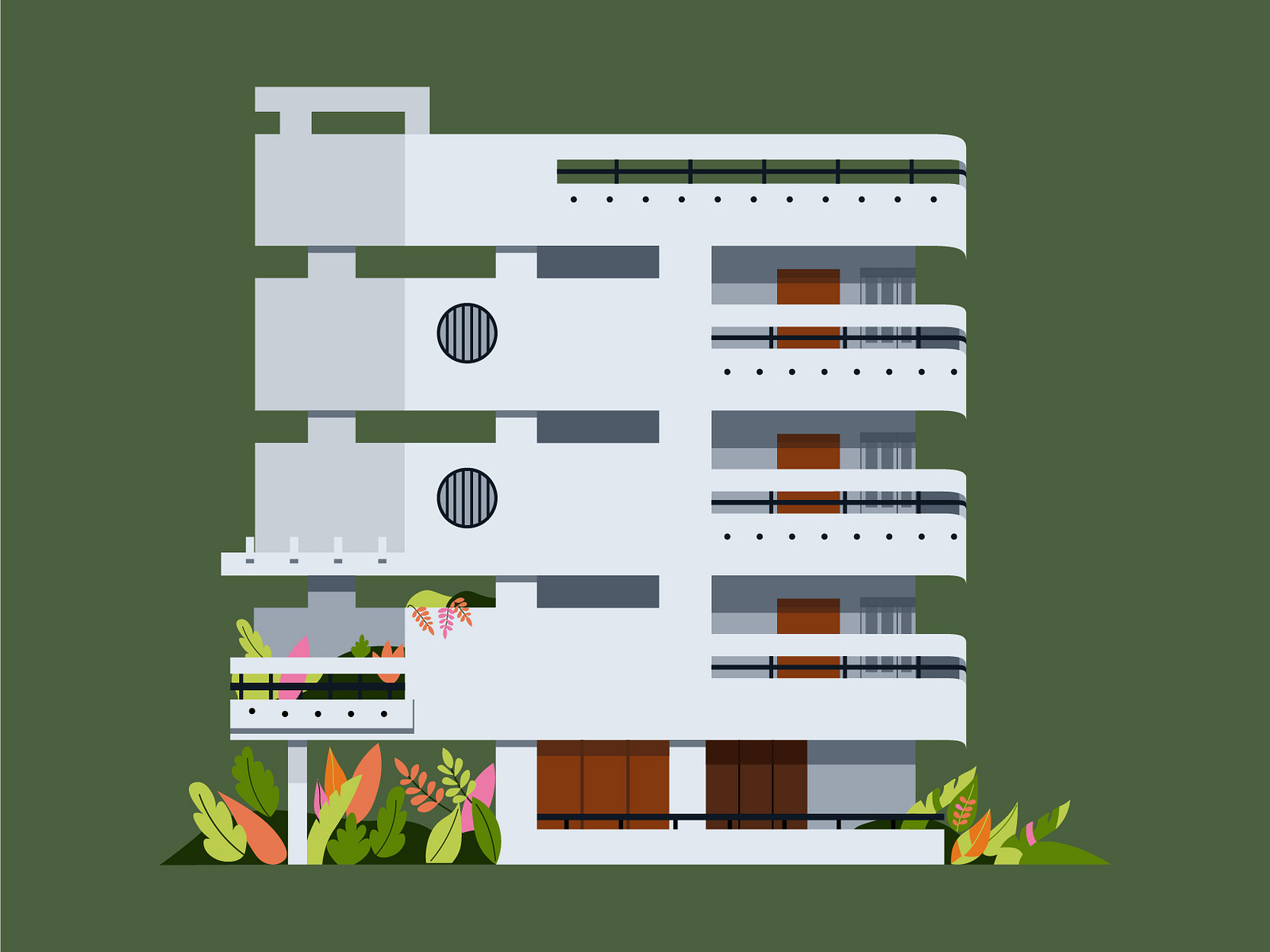 Bauhaus Rubinsky House by Lakshay Kumar on Dribbble