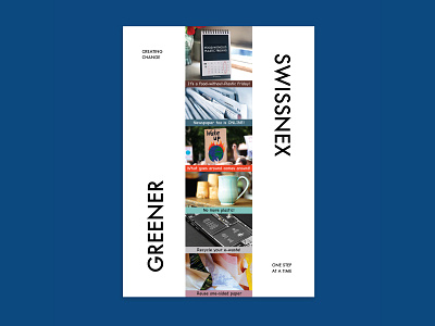 Poster design for greener workplace by Vidya Kamalesh on Dribbble