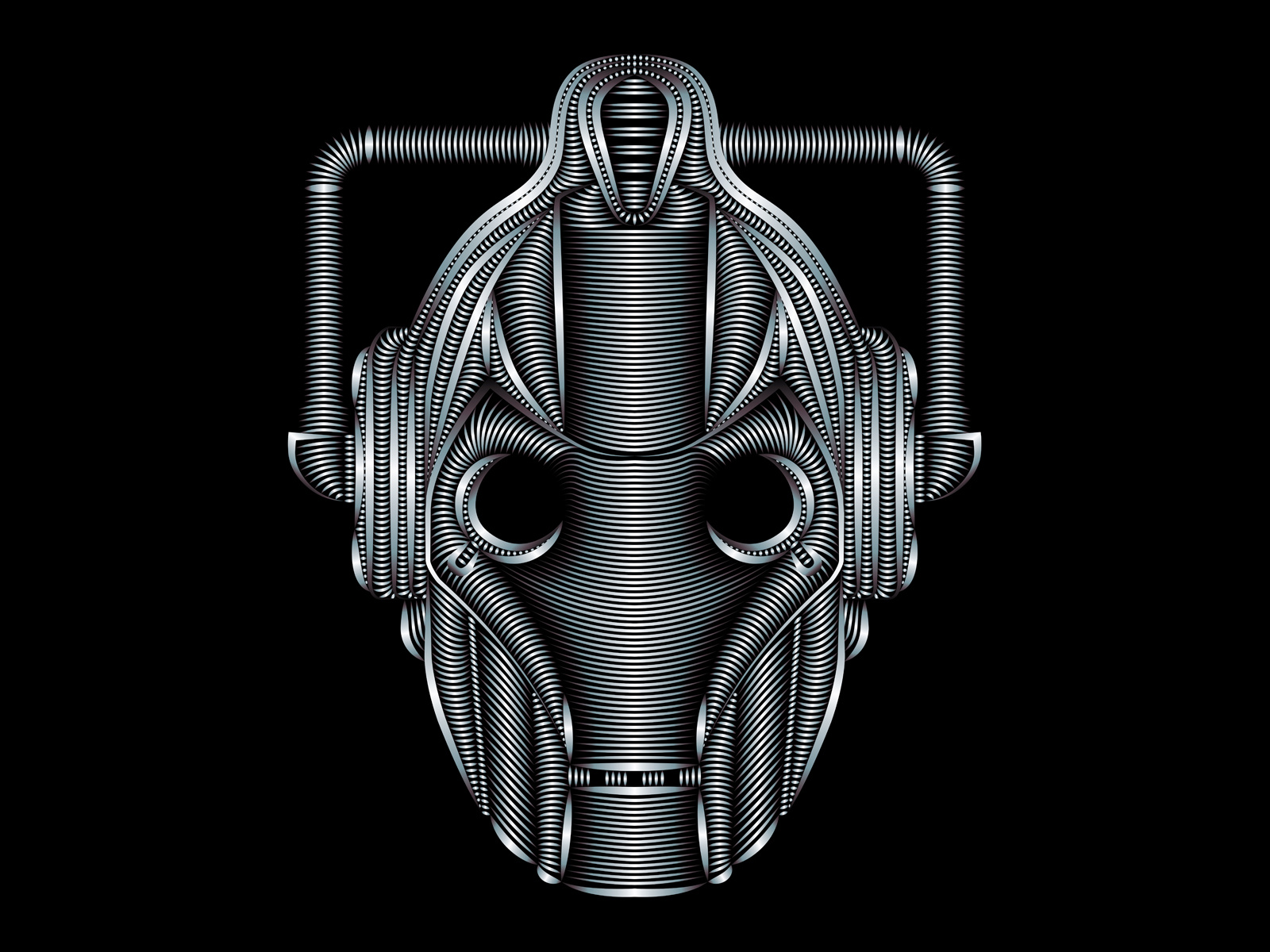 Cyberman by Nathan Owens on Dribbble