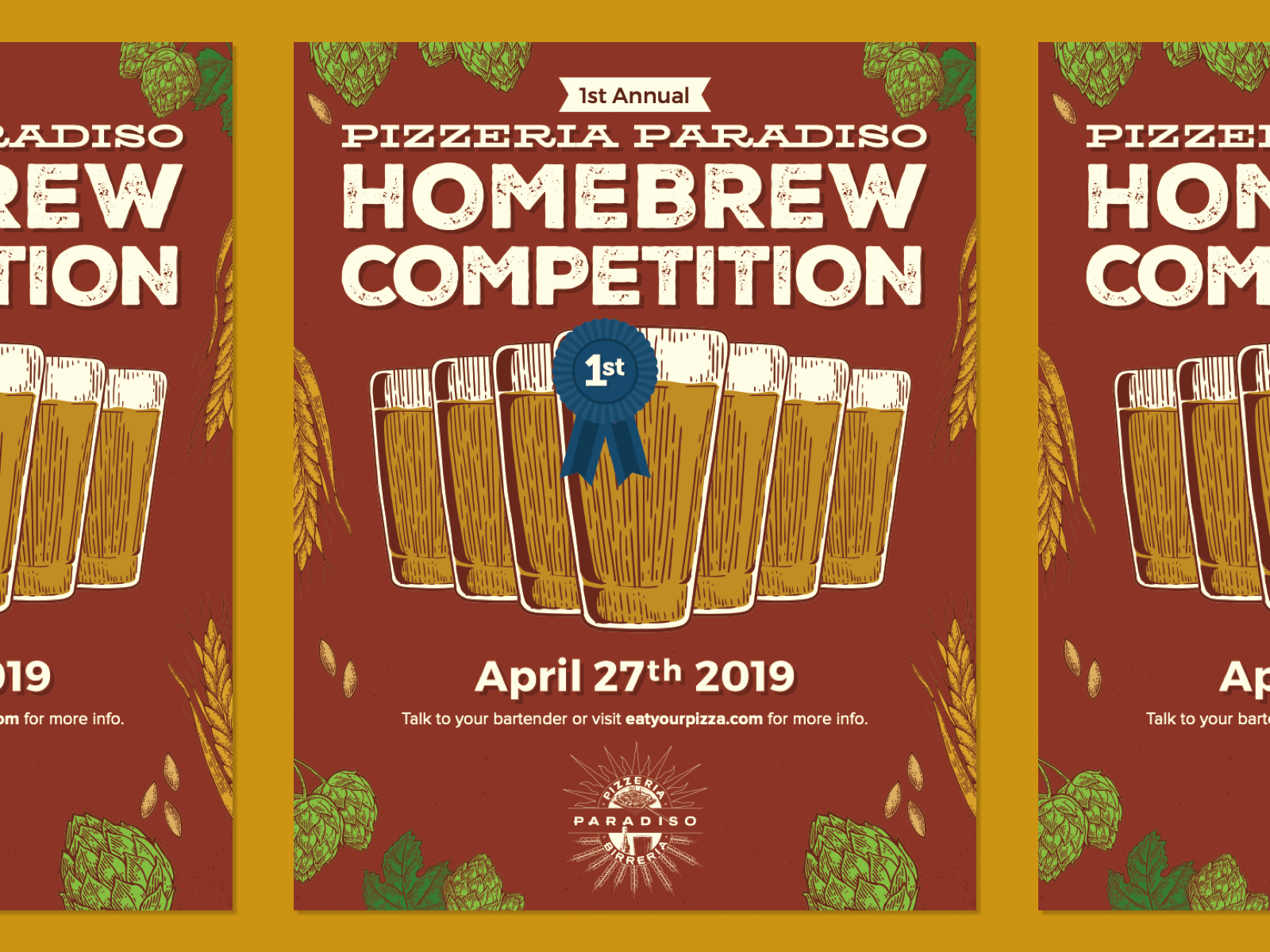 Homebrew Competition Flyer by Shannon O'Neal on Dribbble