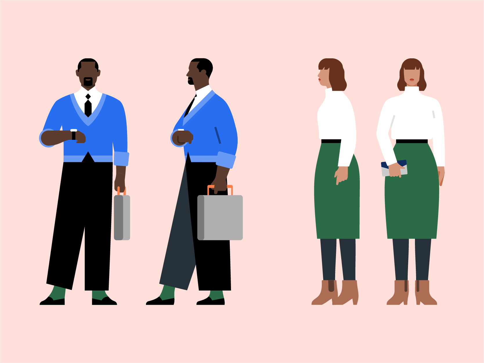 Uber Character Design by Justin Middendorp on Dribbble
