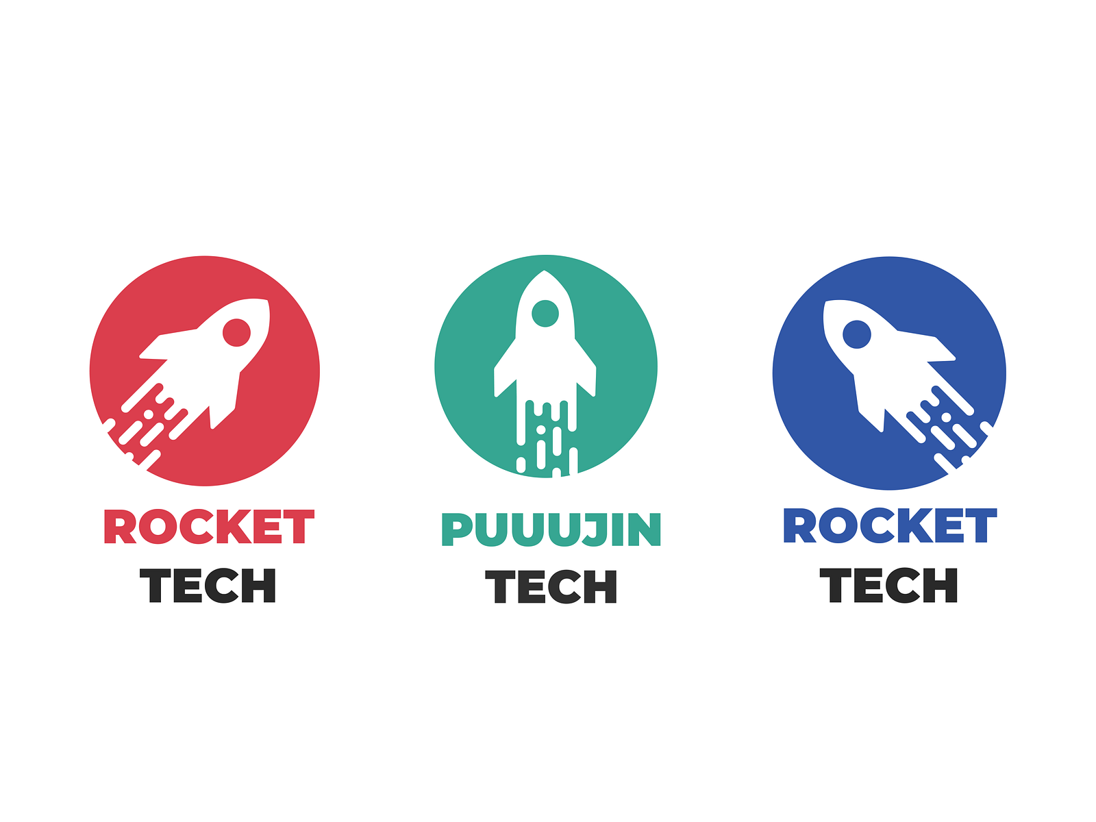 ROCKET TECH by Ganbat on Dribbble