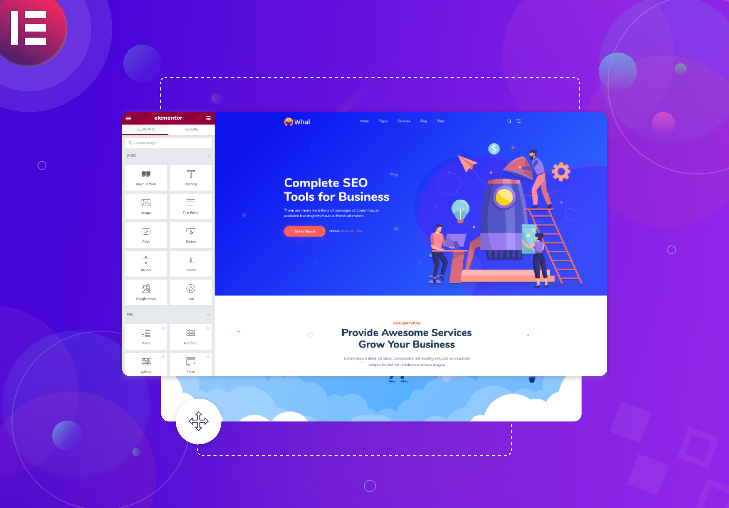 Whal - Digital Marketing & SEO WordPress Theme by Md. Shahadat Hussain ...